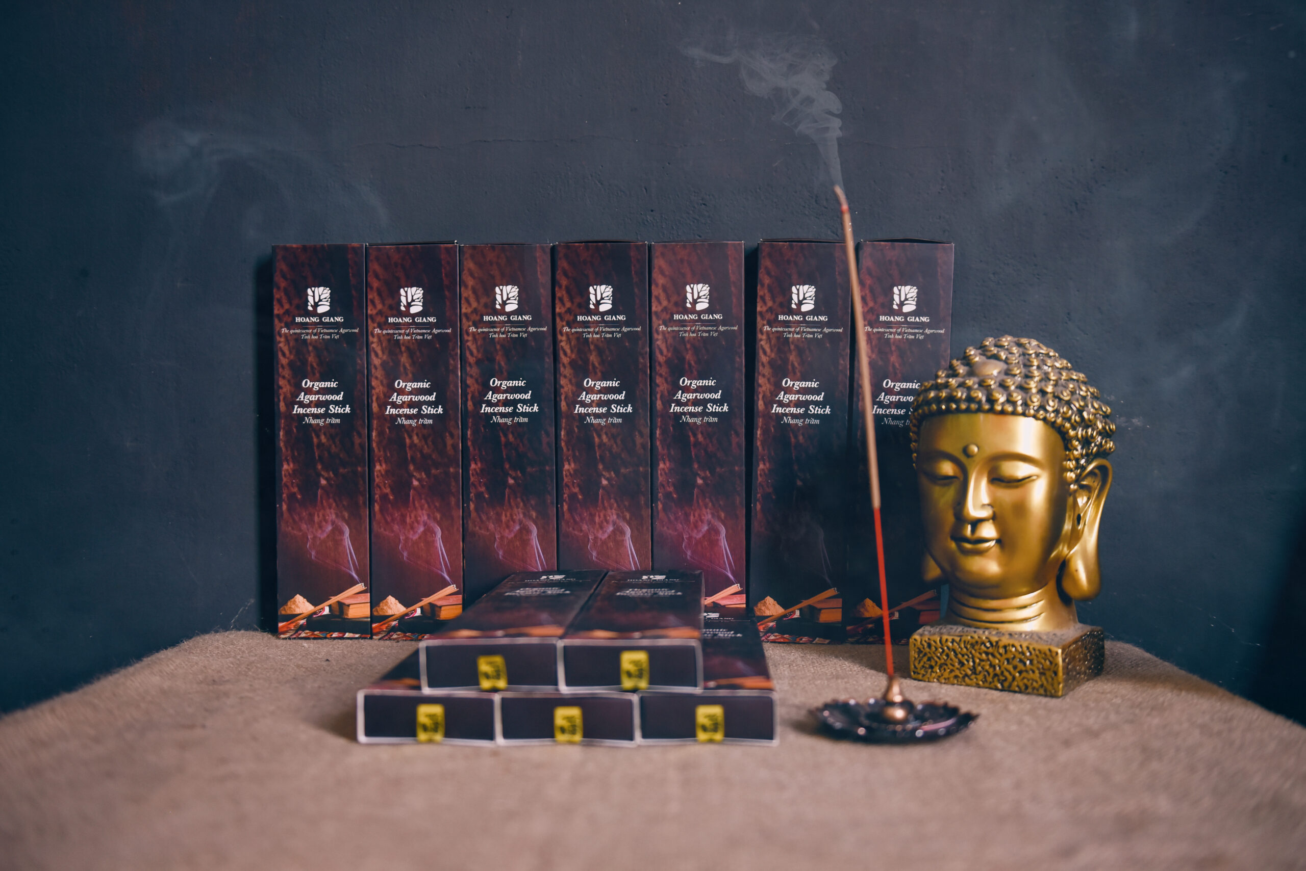 HAGA Natural Agarwood Incense Stick - to bring spiritual peace with ...